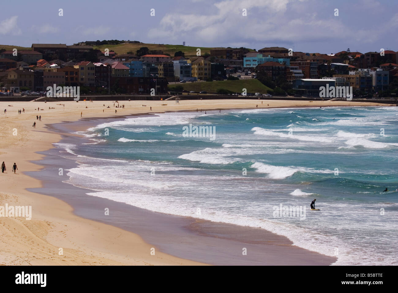General view of Bondi Beach Stock Photo - Alamy