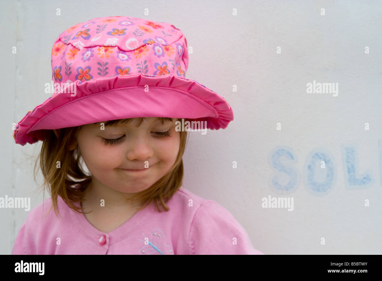 Smile shyly hi-res stock photography and images - Alamy