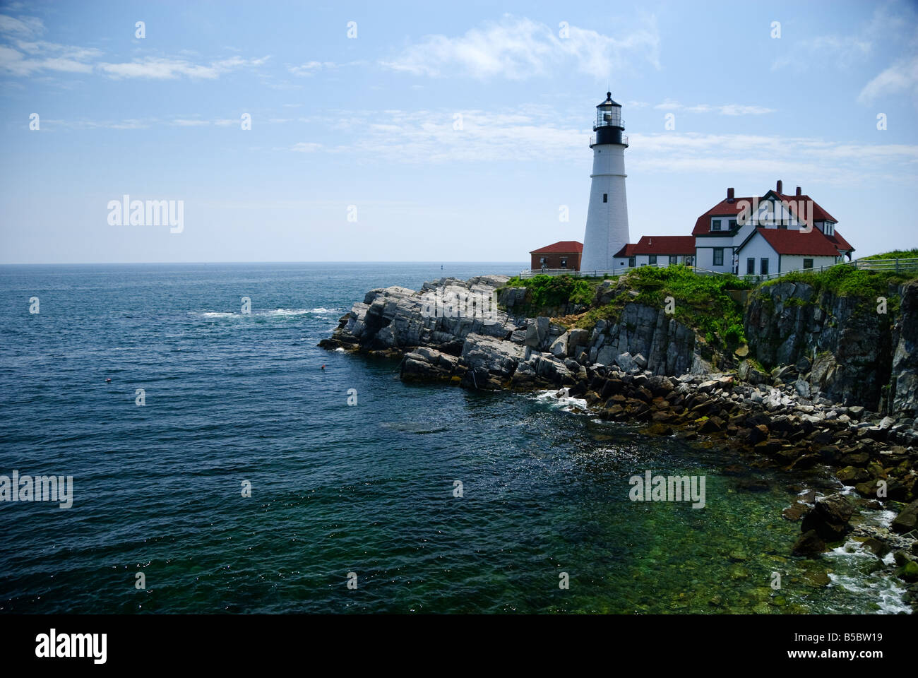 Portland Head Light Stock Photo - Alamy