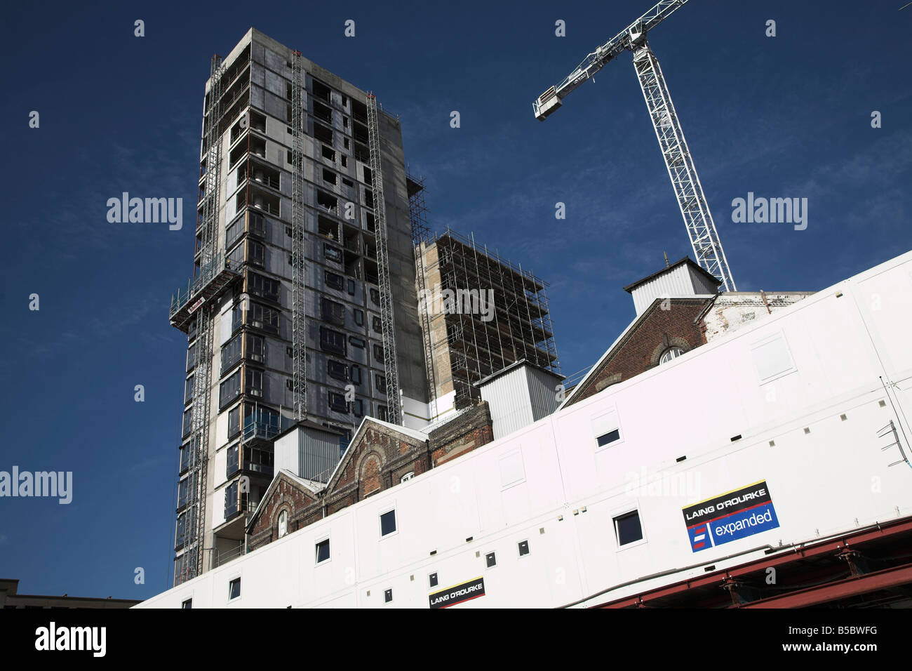 Urban redevelopment Ipswich Wet Dock Suffolk England Stock Photo - Alamy