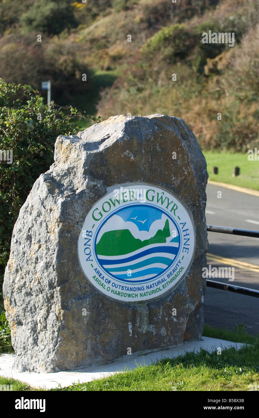 Gower sign hi-res stock photography and images - Alamy
