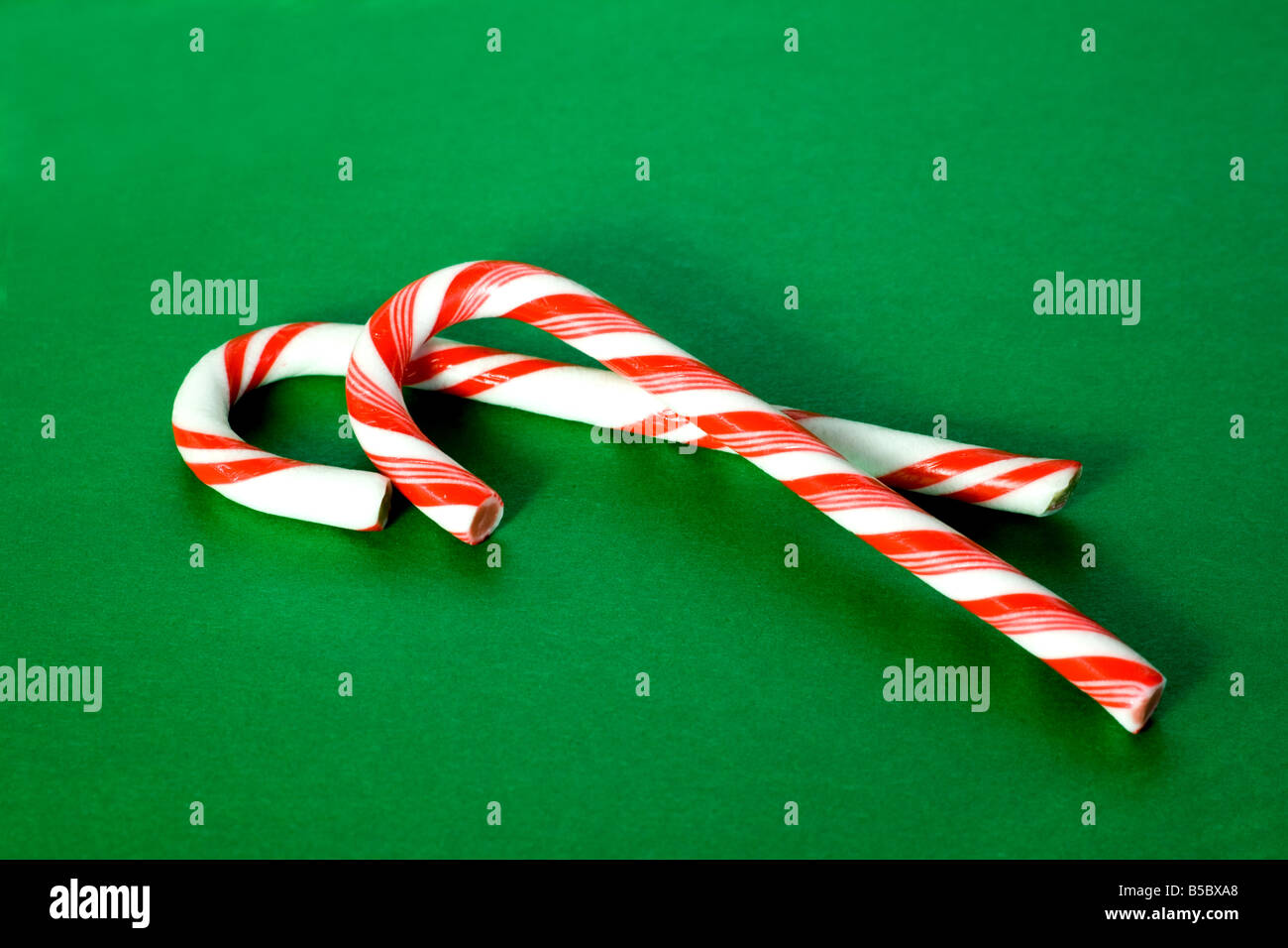 Candy canes close-up Stock Photo - Alamy