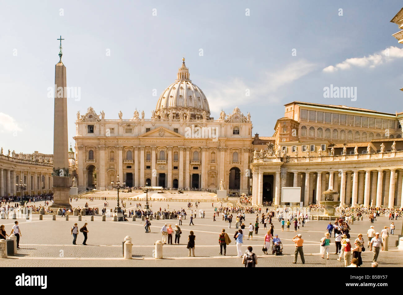 Italy Older St Peters Basilica in Rome Stock Photo - Alamy