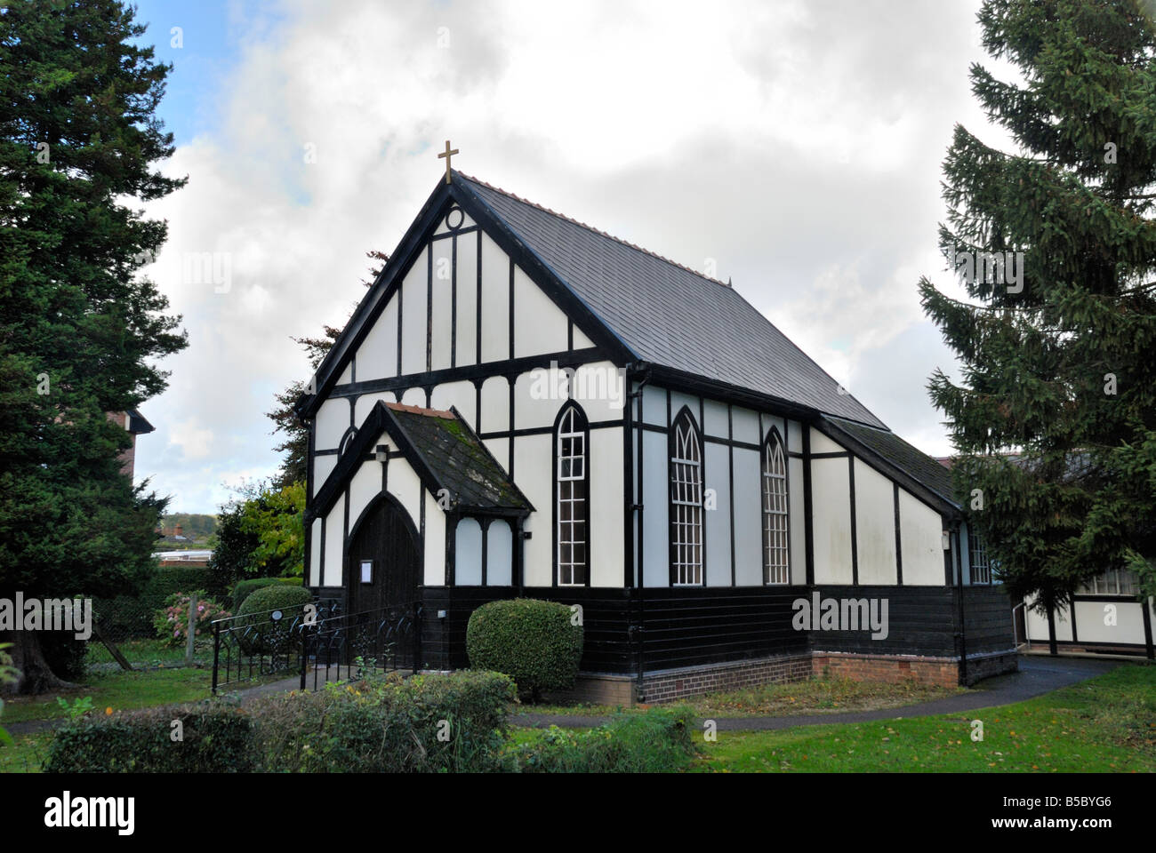 Sacred Heart Roman Catholic Church Chirk North Wales Stock Photo - Alamy