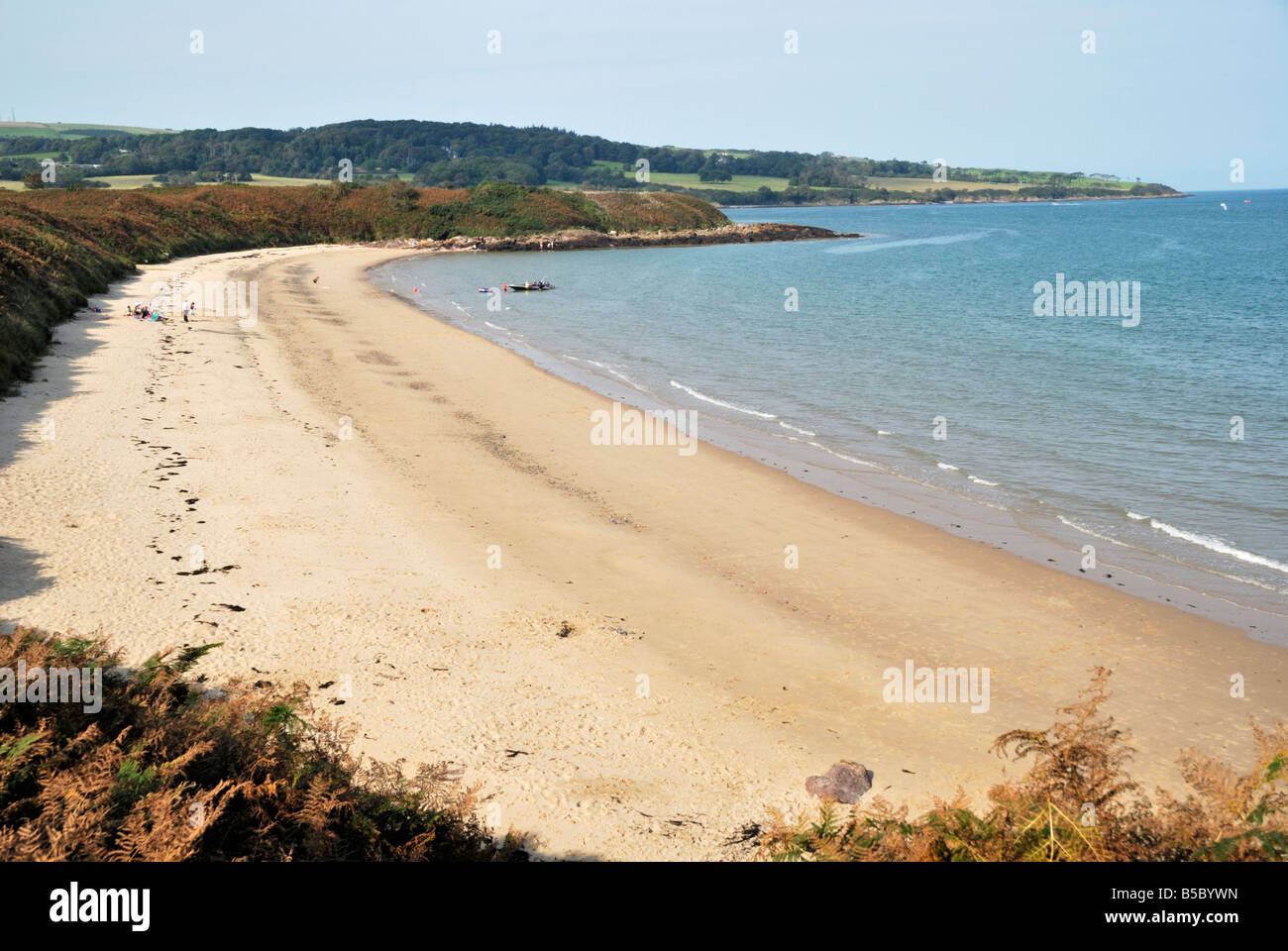 Traeth yr Ora beach Anglesey North Wales Stock Photo - Alamy