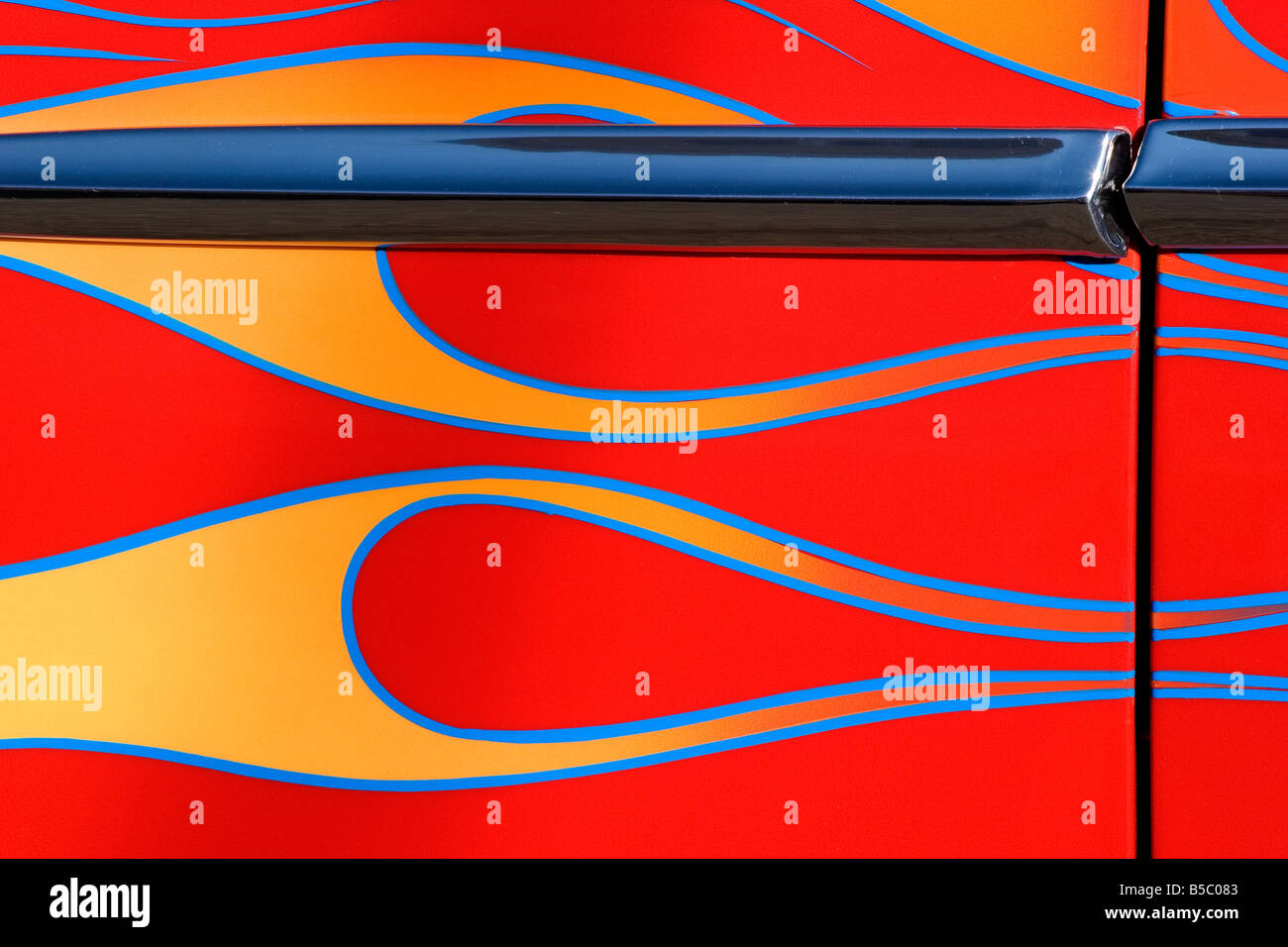 Hot rod flames hi-res stock photography and images - Alamy