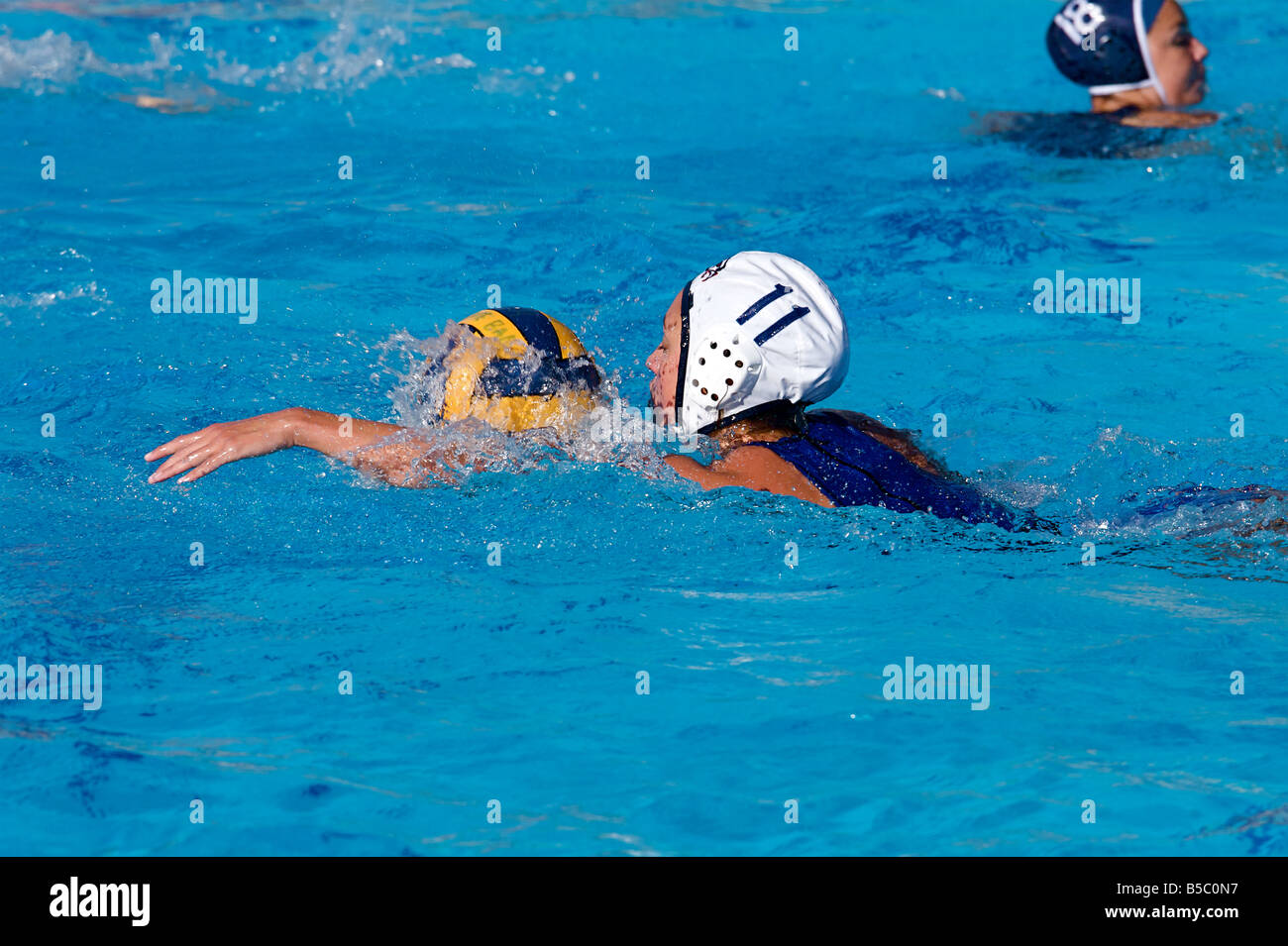 Womens water polo match hi-res stock photography and images - Alamy