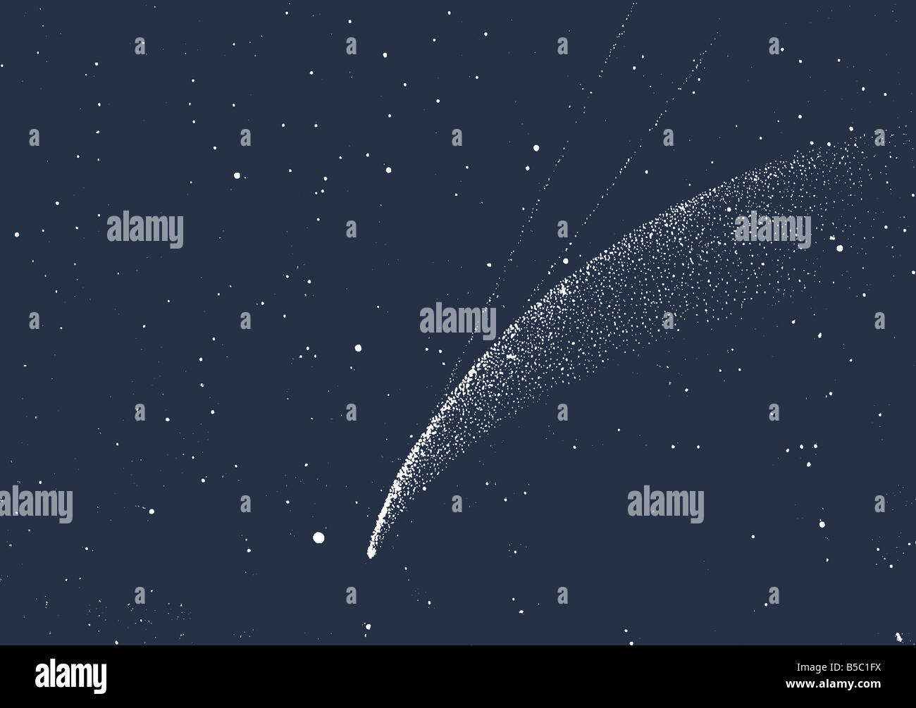Comet of 1858 hi-res stock photography and images - Alamy