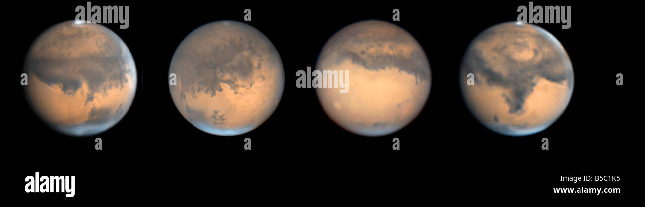 The whole surface of Mars as seen from Earth Stock Photo - Alamy