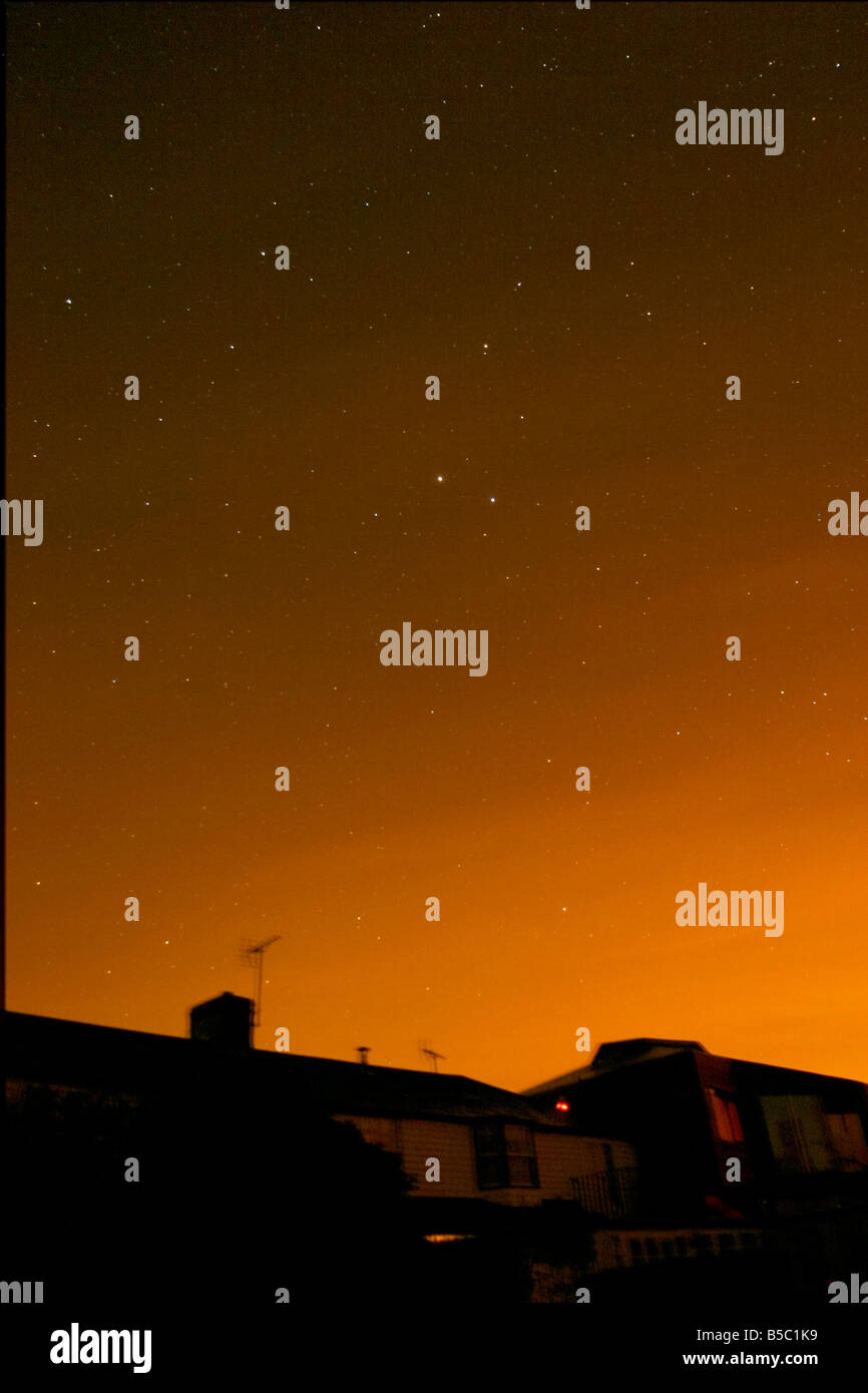 Skyglow light pollution hi-res stock photography and images - Alamy