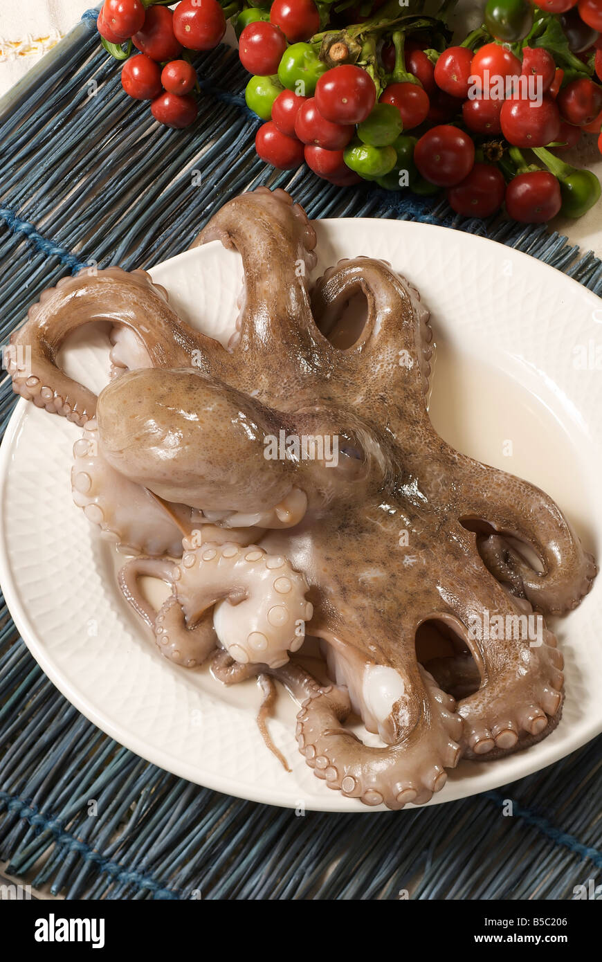 Octopus dish hi-res stock photography and images - Alamy