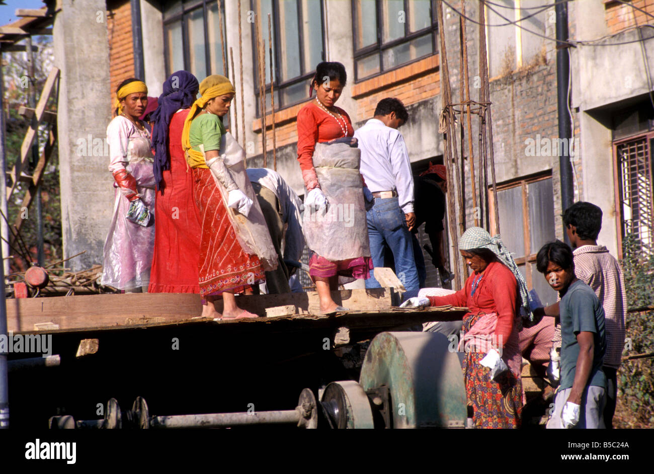 construction site kathmandu nepal Stock Photo - Alamy