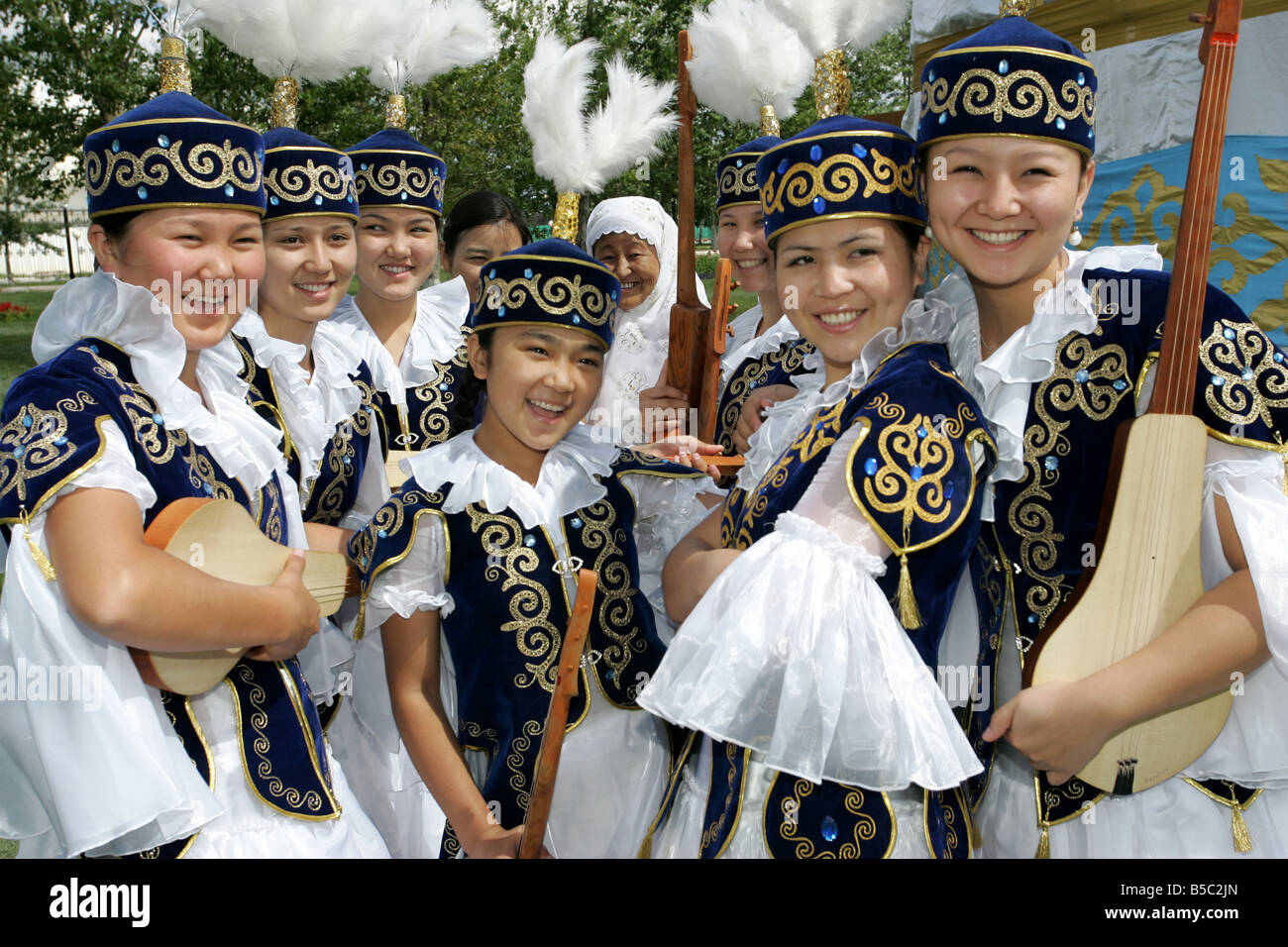 Kazakh National Musical Instruments High Resolution Stock Photography ...
