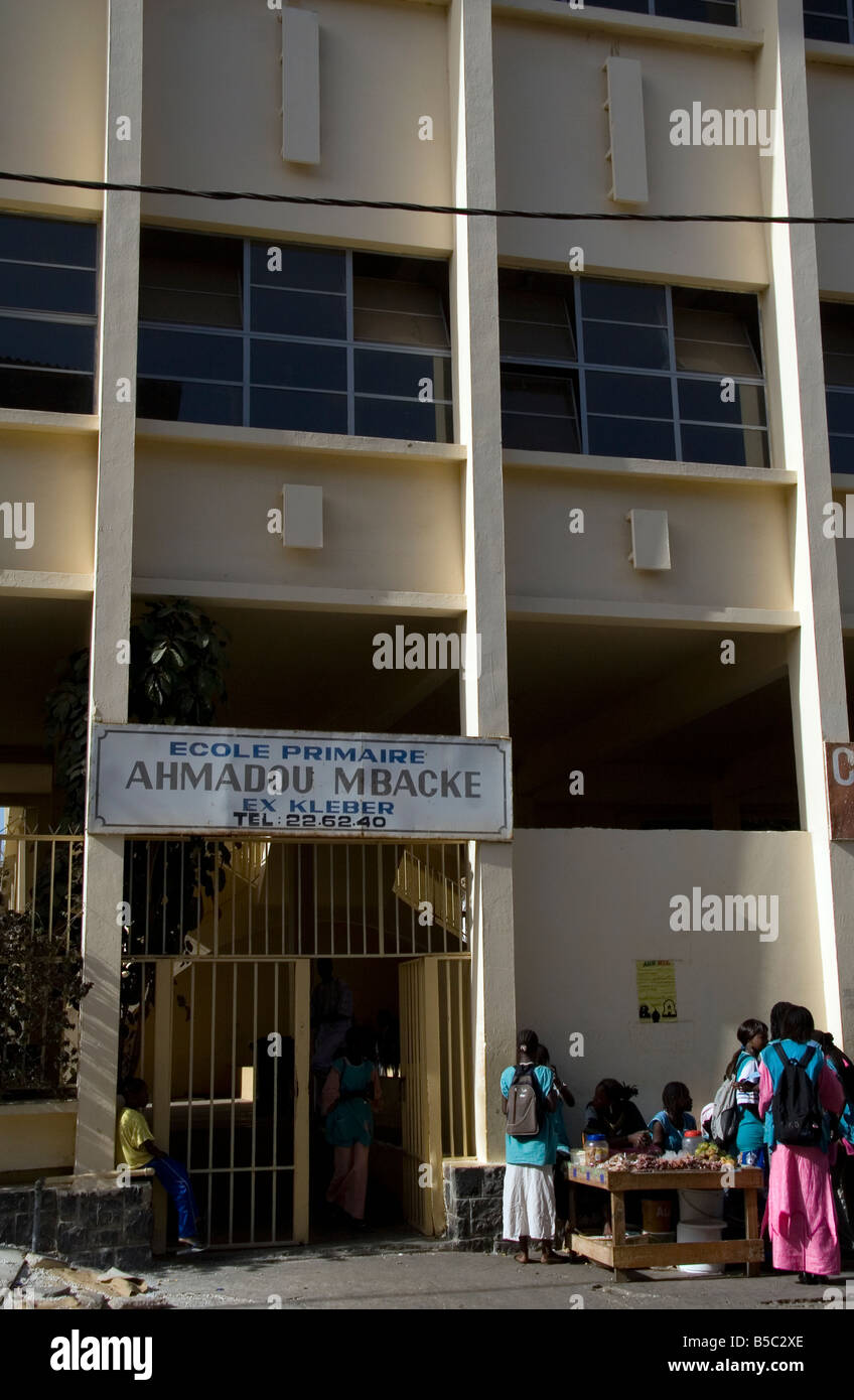 Primary school Dakar Senegal Stock Photo - Alamy