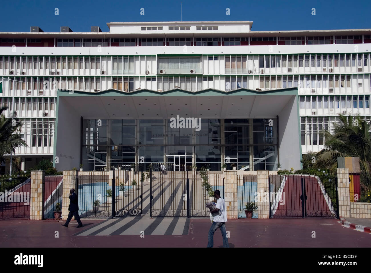 National Assembly Building Dakar Senegal Stock Photo - Alamy