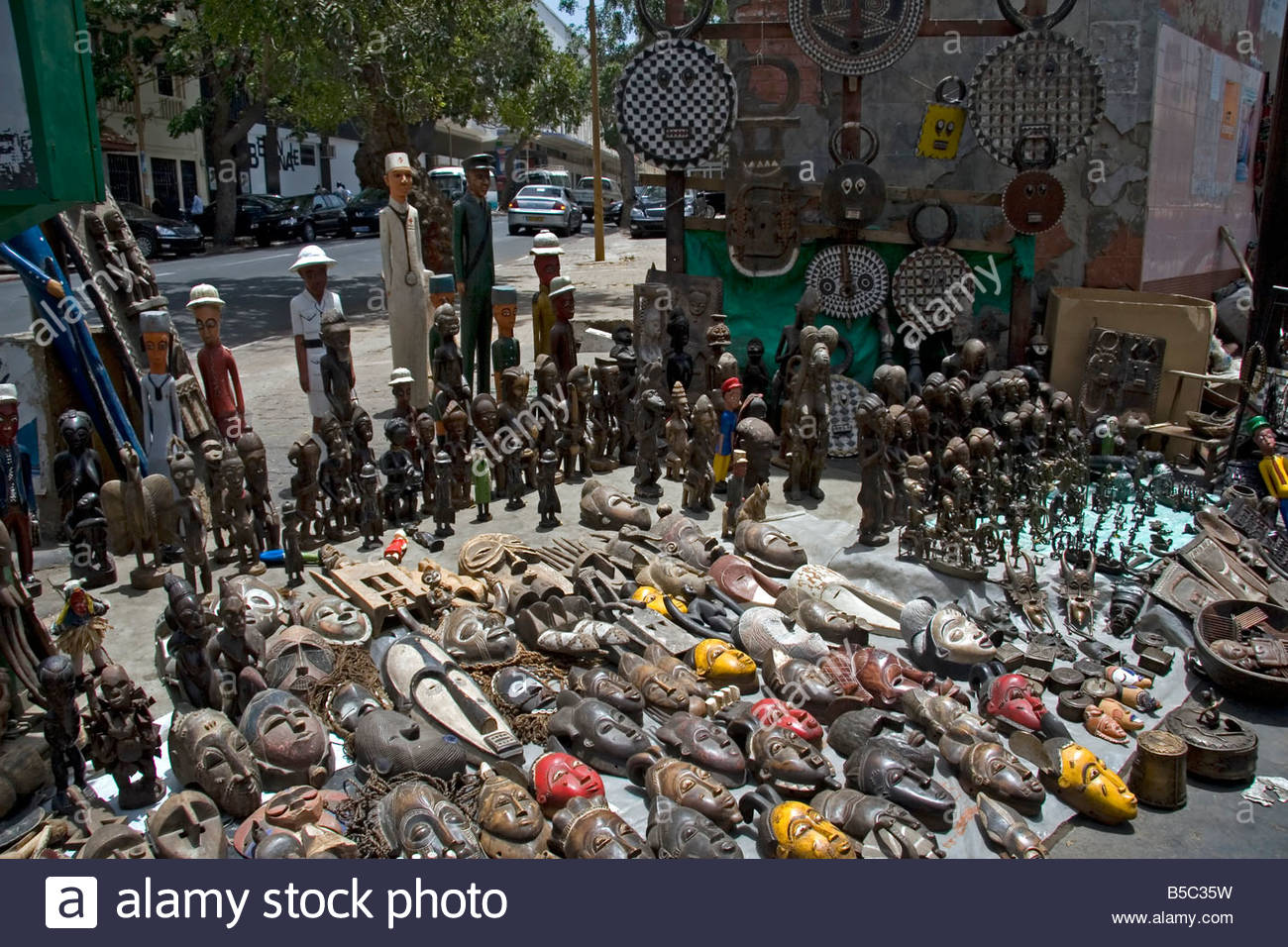 Dakar Senegal Craft Stock Photos & Dakar Senegal Craft Stock Images - Alamy