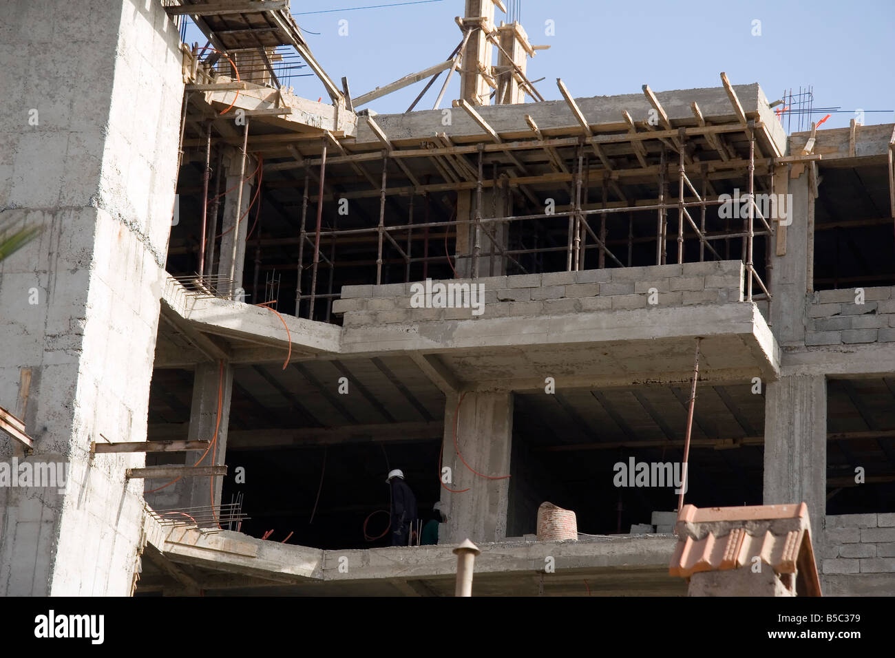 Building under construction Dakar Senegal Stock Photo - Alamy