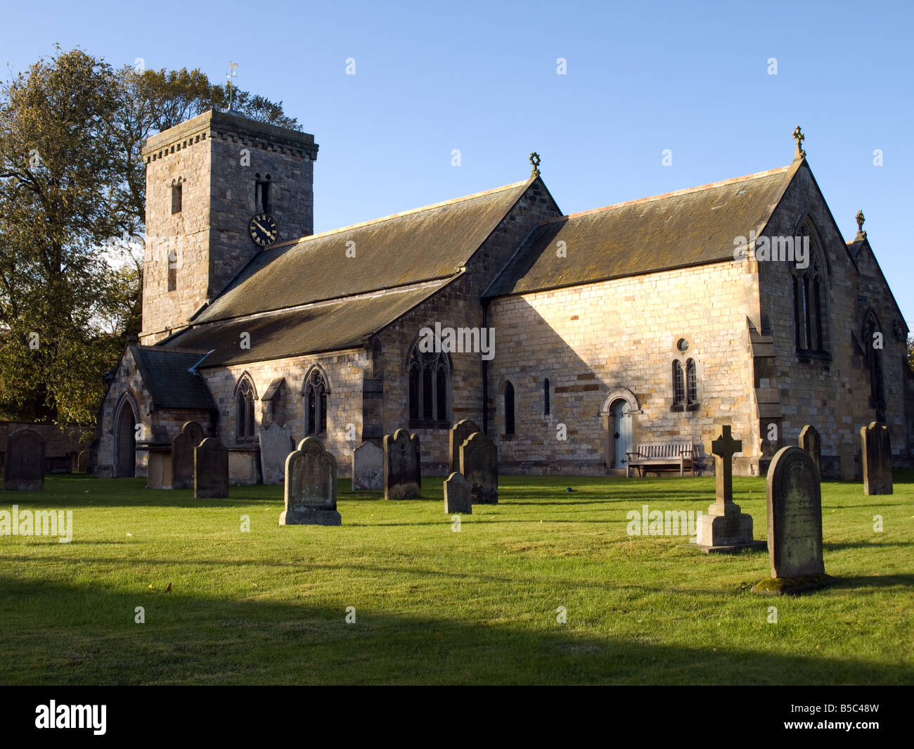 Hovingham Church North Yorkshire Stock Photo - Alamy