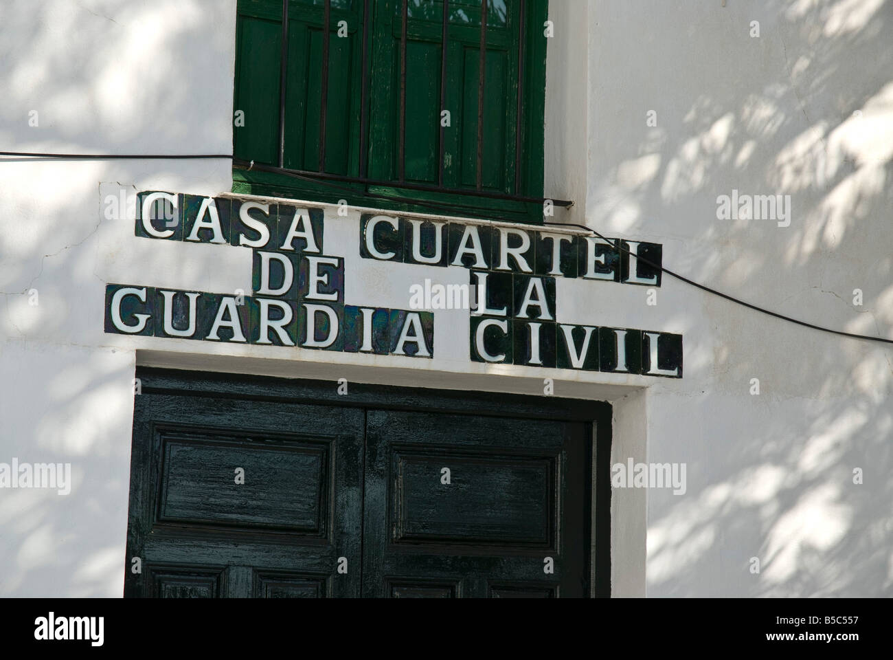 Civil Guard Barracks Stock Photo - Alamy