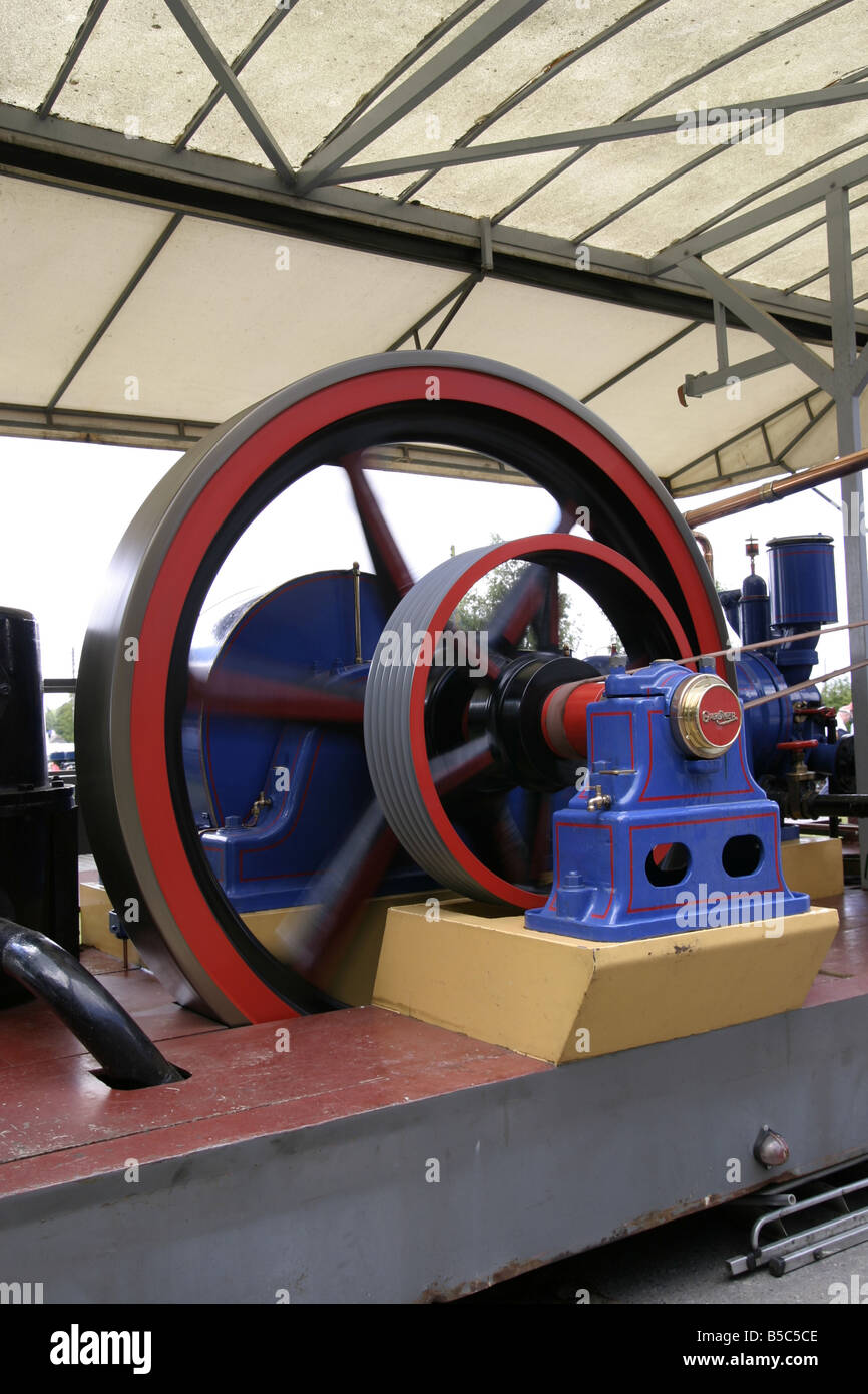 Steam traction engine Stock Photo - Alamy