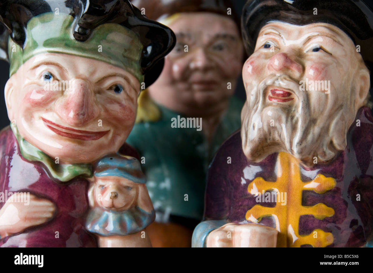 Collection of Toby jugs Stock Photo - Alamy