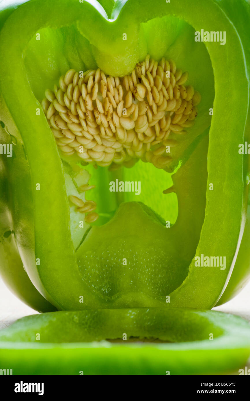 Cross section bell pepper hi-res stock photography and images - Alamy