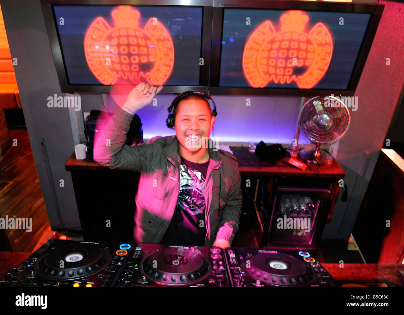 Resident Ministry of Sound DJ mixes it up at the famous East London ...