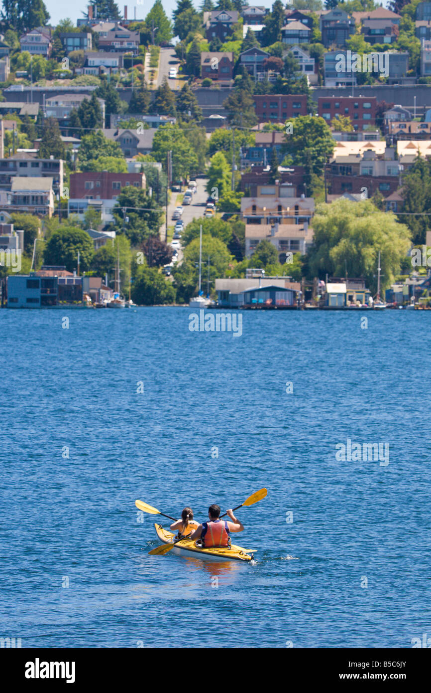 Seattle lake washington kayak hi-res stock photography and images - Alamy
