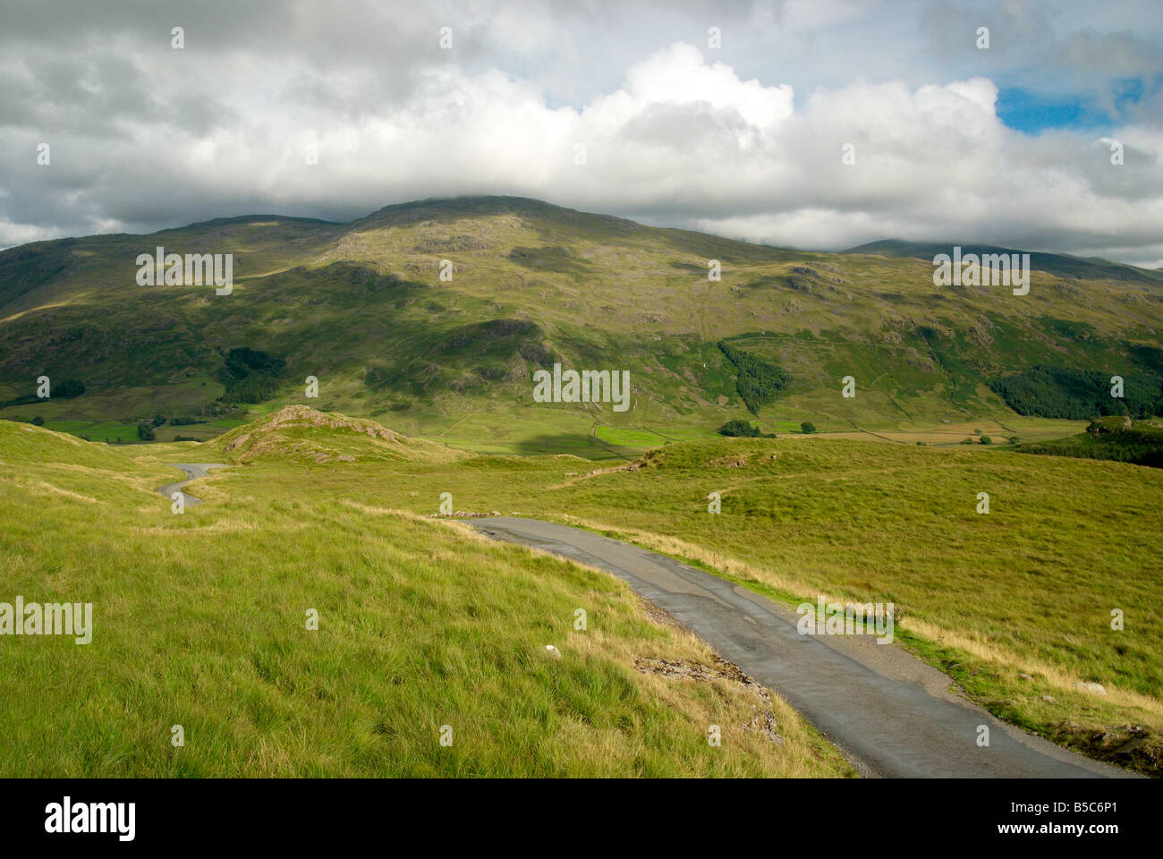 Hardknott Pass Lake District Stock Photos & Hardknott Pass Lake ...