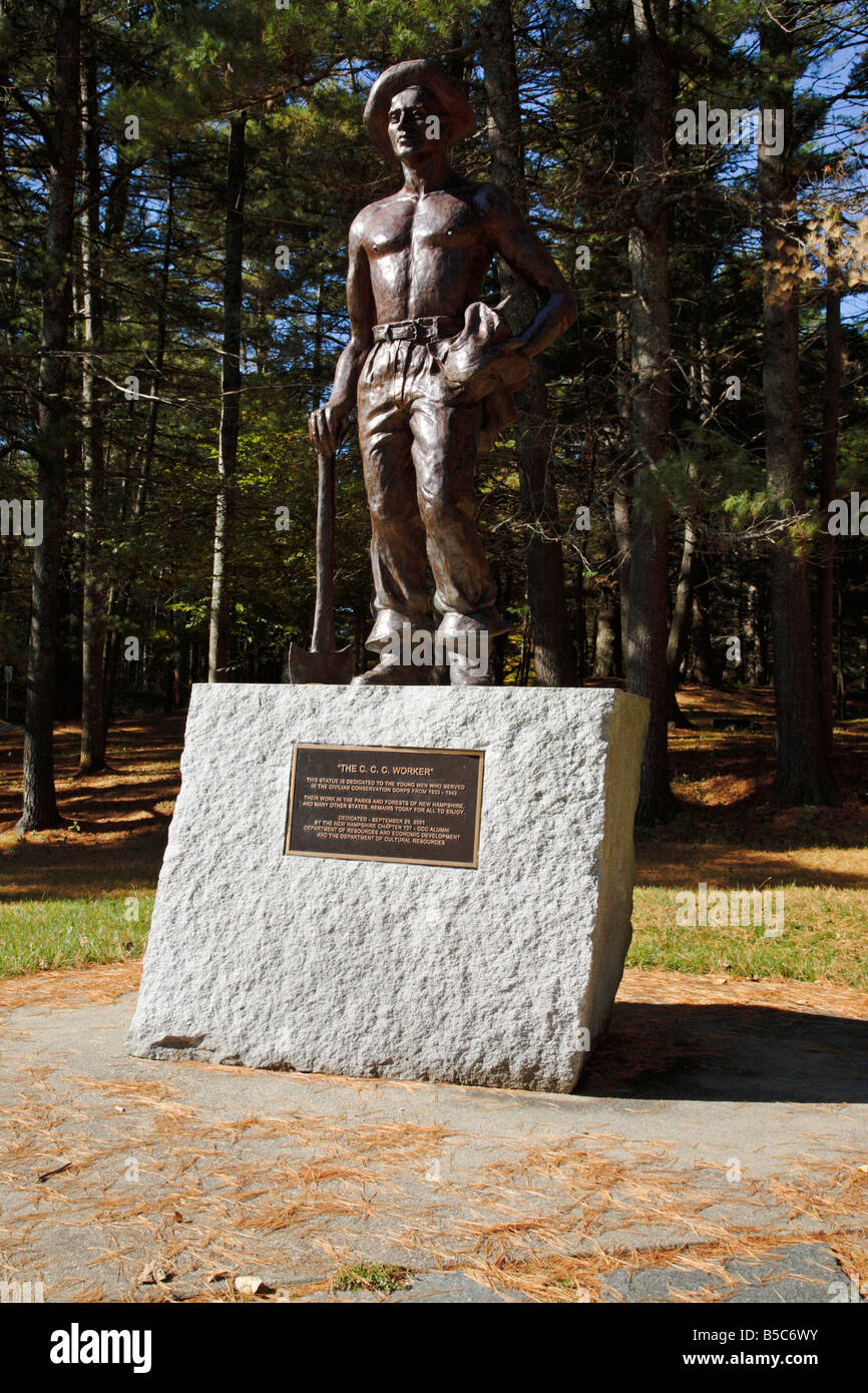 Civilian conservation corps statue hi-res stock photography and images ...
