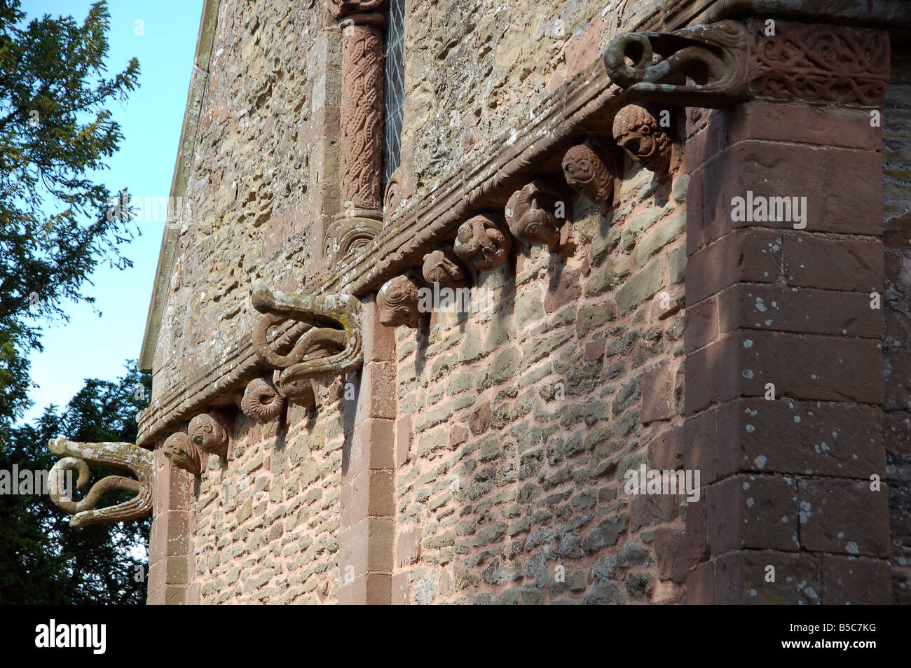 Kilpeck church hi-res stock photography and images - Alamy