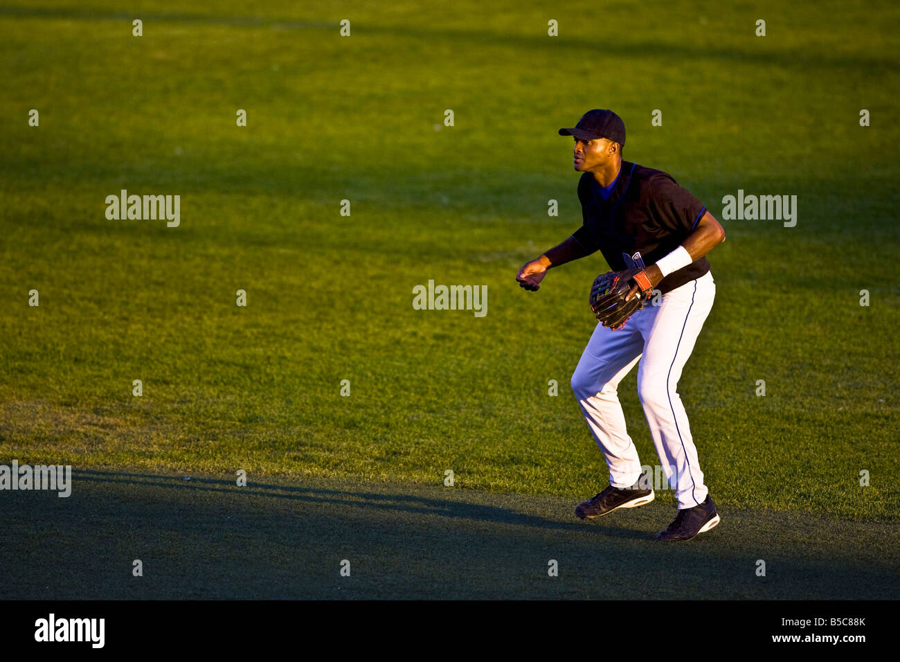 Action baseball full length professional sports uniform hi-res stock ...
