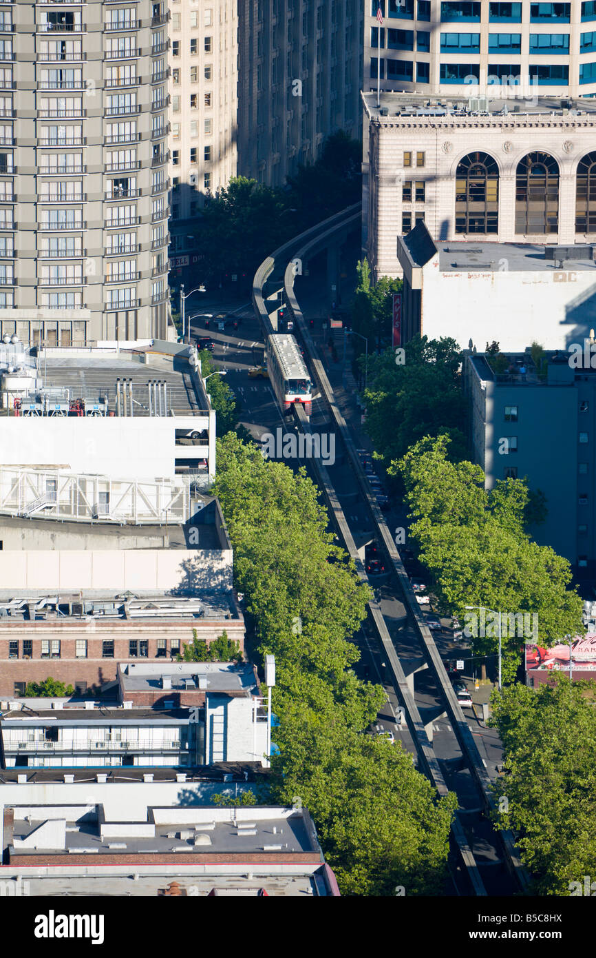 Seattle monorail hi-res stock photography and images - Alamy