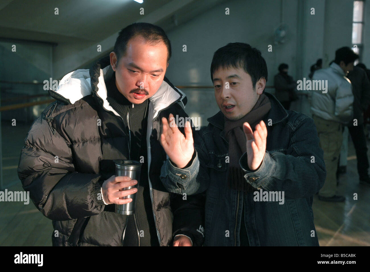 Film director Jia Zhangke(Right) and cinematographer Yu Lik-wai ...