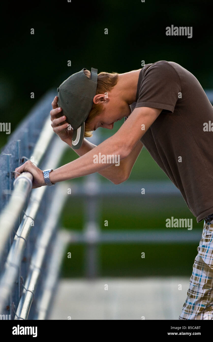 Sad hanging head hi-res stock photography and images - Alamy