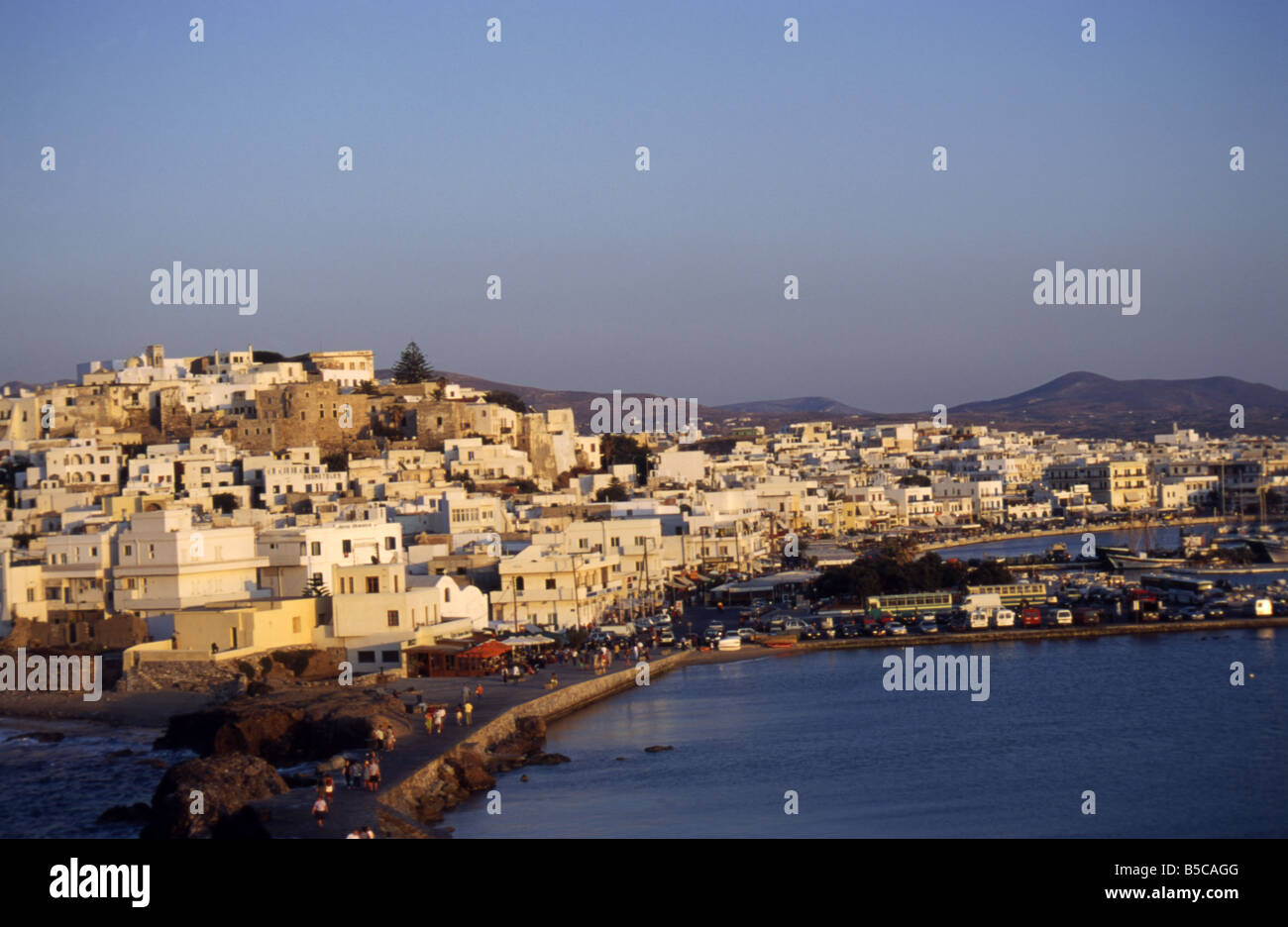 Greece, Naxos island, hora Naxos Stock Photo - Alamy