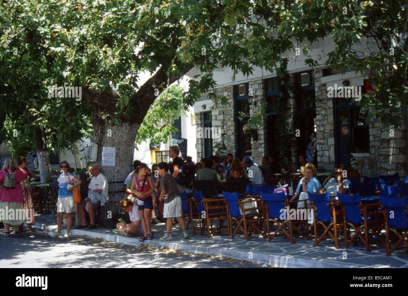 Greece, Naxos Island, Filoti village Stock Photo - Alamy