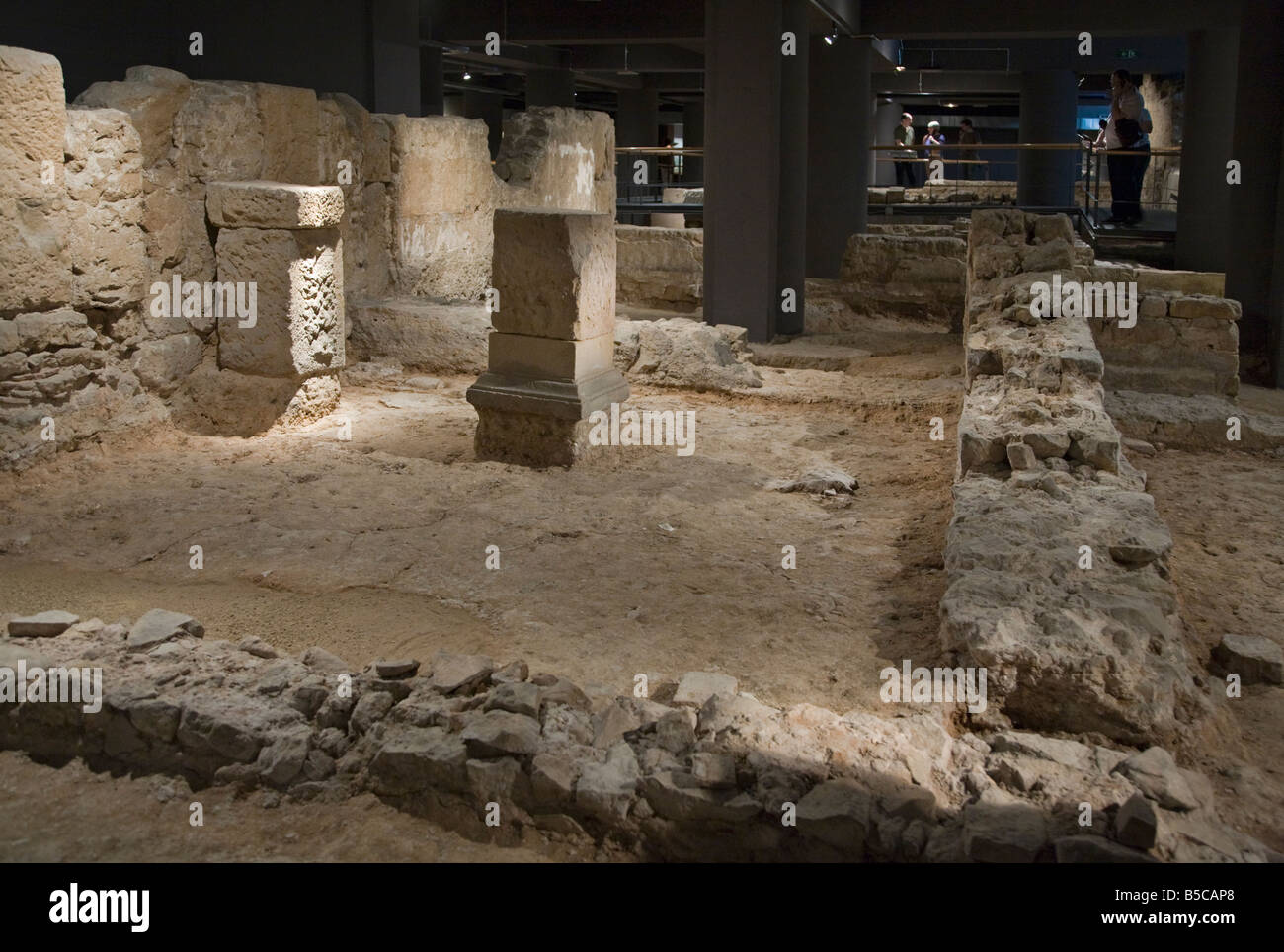 The Roman city of Barcino at Barcelona Stock Photo - Alamy