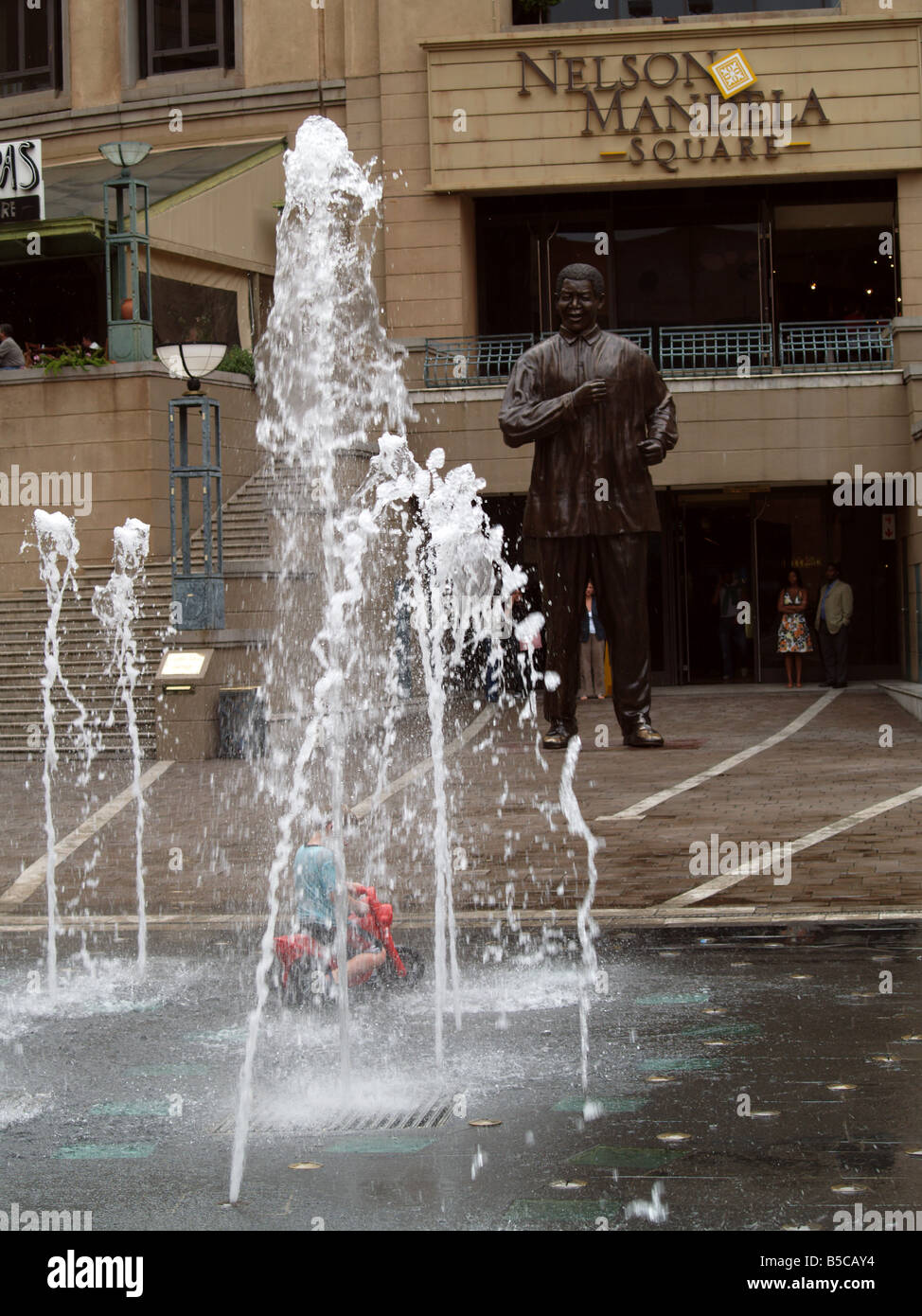 South Africa, Johannesburg, Nelson Mandela square Stock Photo - Alamy