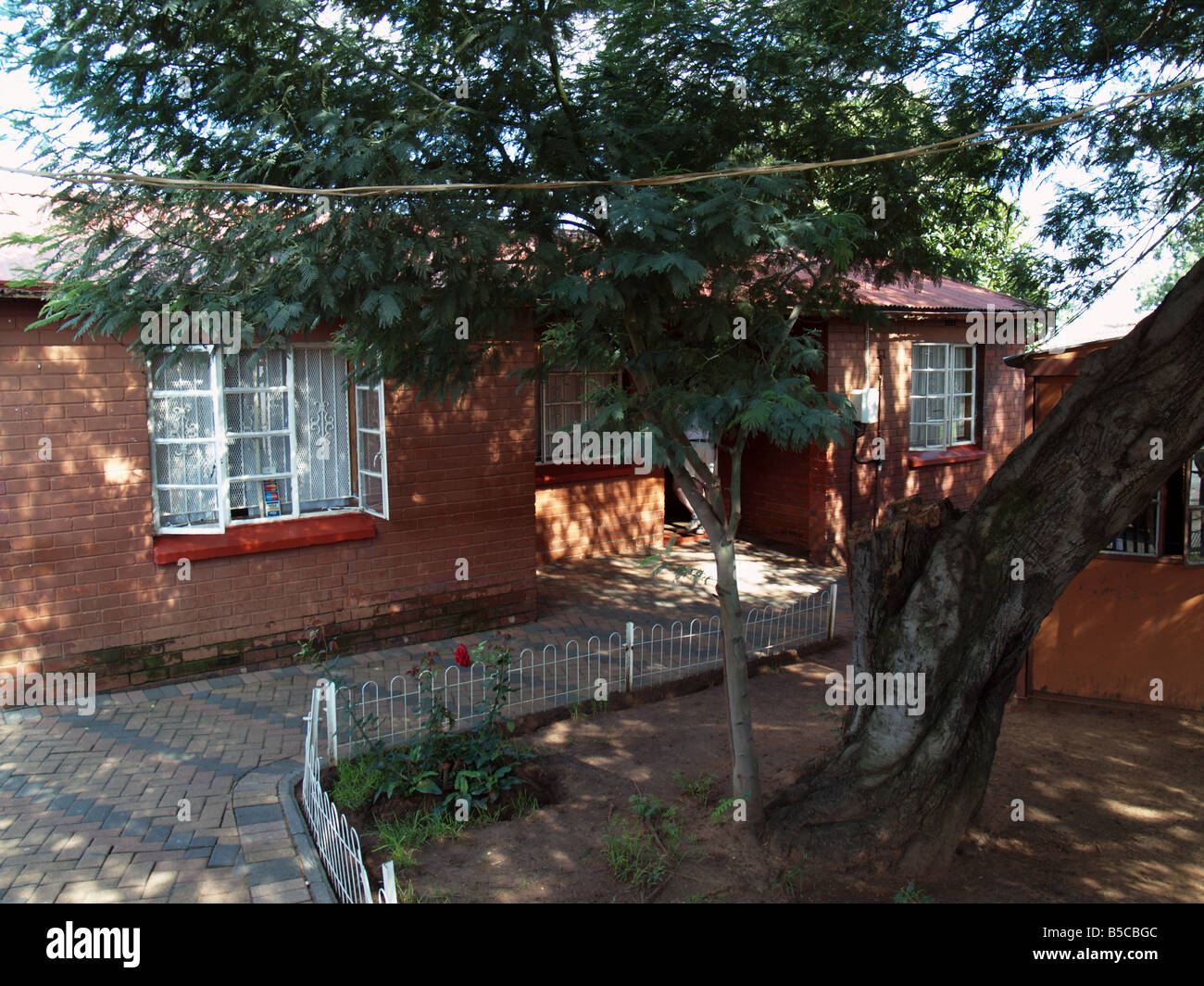 South Africa, Johannesburg, Soweto, Nelson Mandela house Stock Photo ...