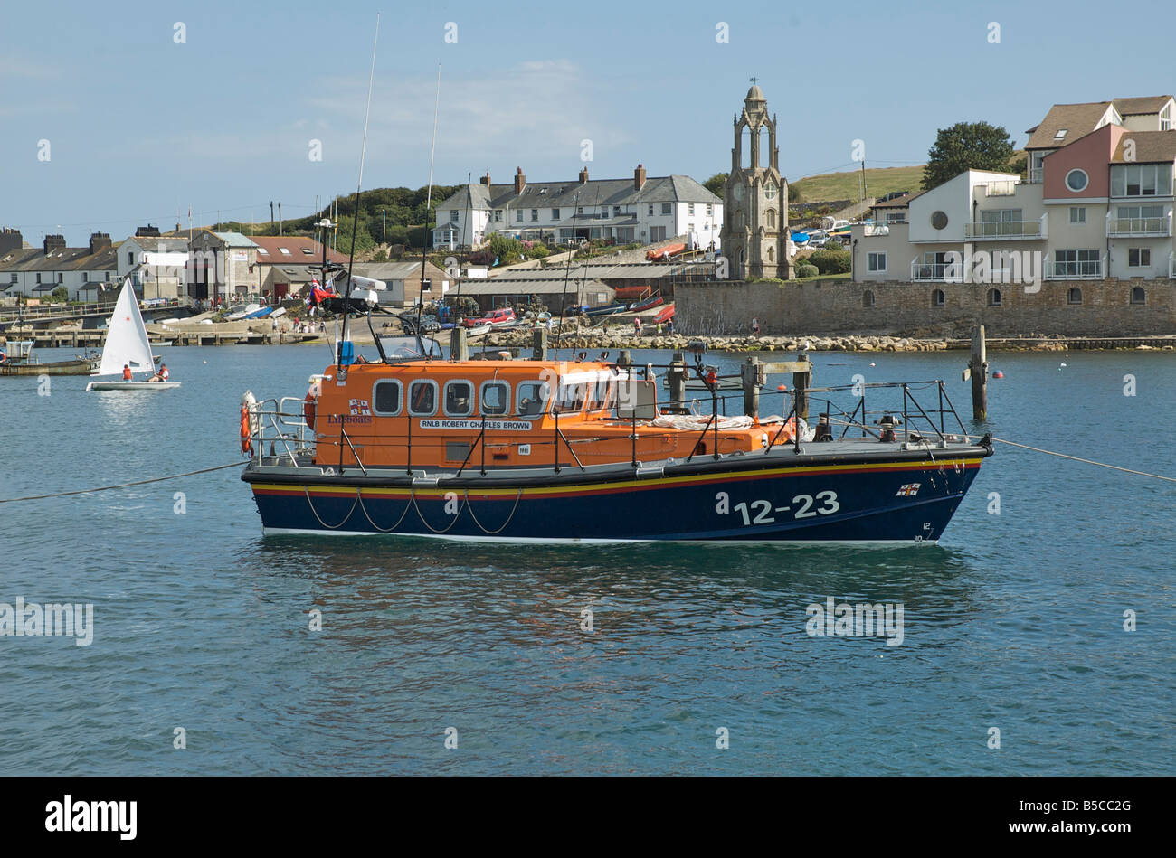 Swanage RNLI LifeBoat Stock Photo - Alamy