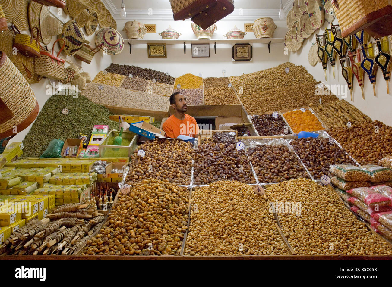 Marrakesh Morocco Market Medina Souk Nuts High Resolution Stock ...