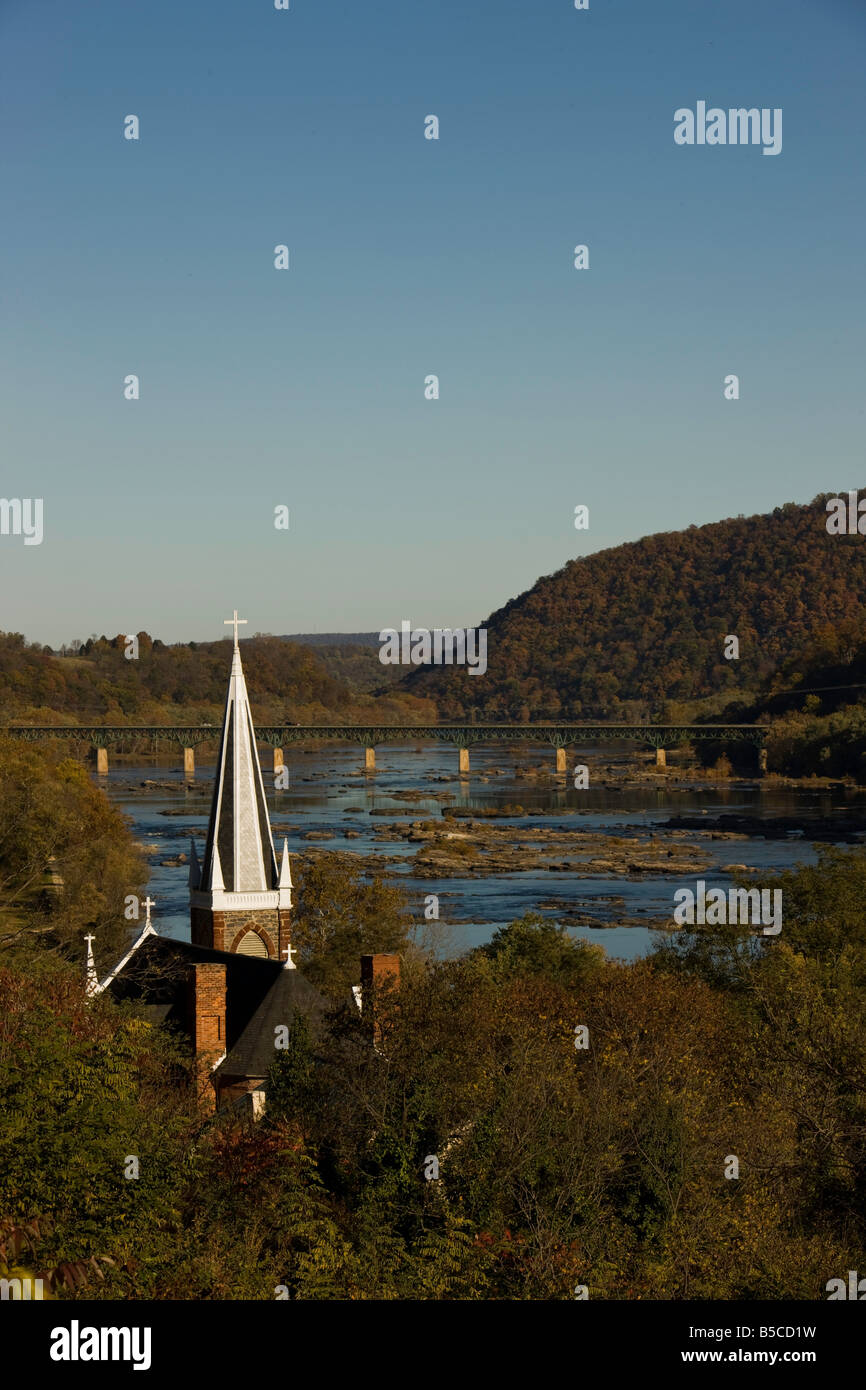 Jefferson rock harpers ferry hi-res stock photography and images - Alamy
