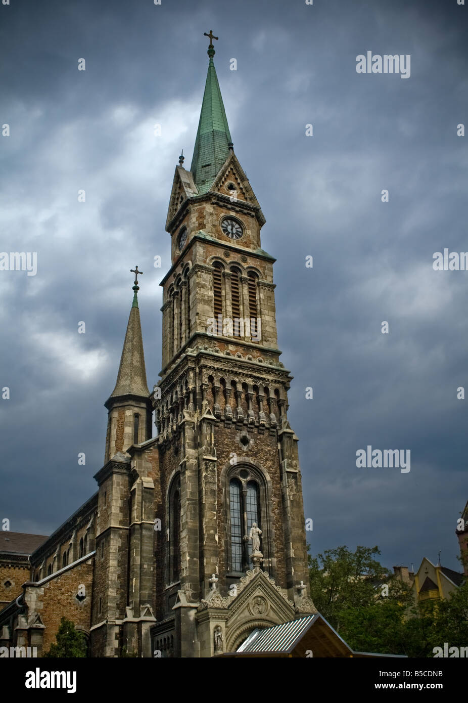 Catholic church in Budapest hungarian capital Stock Photo - Alamy