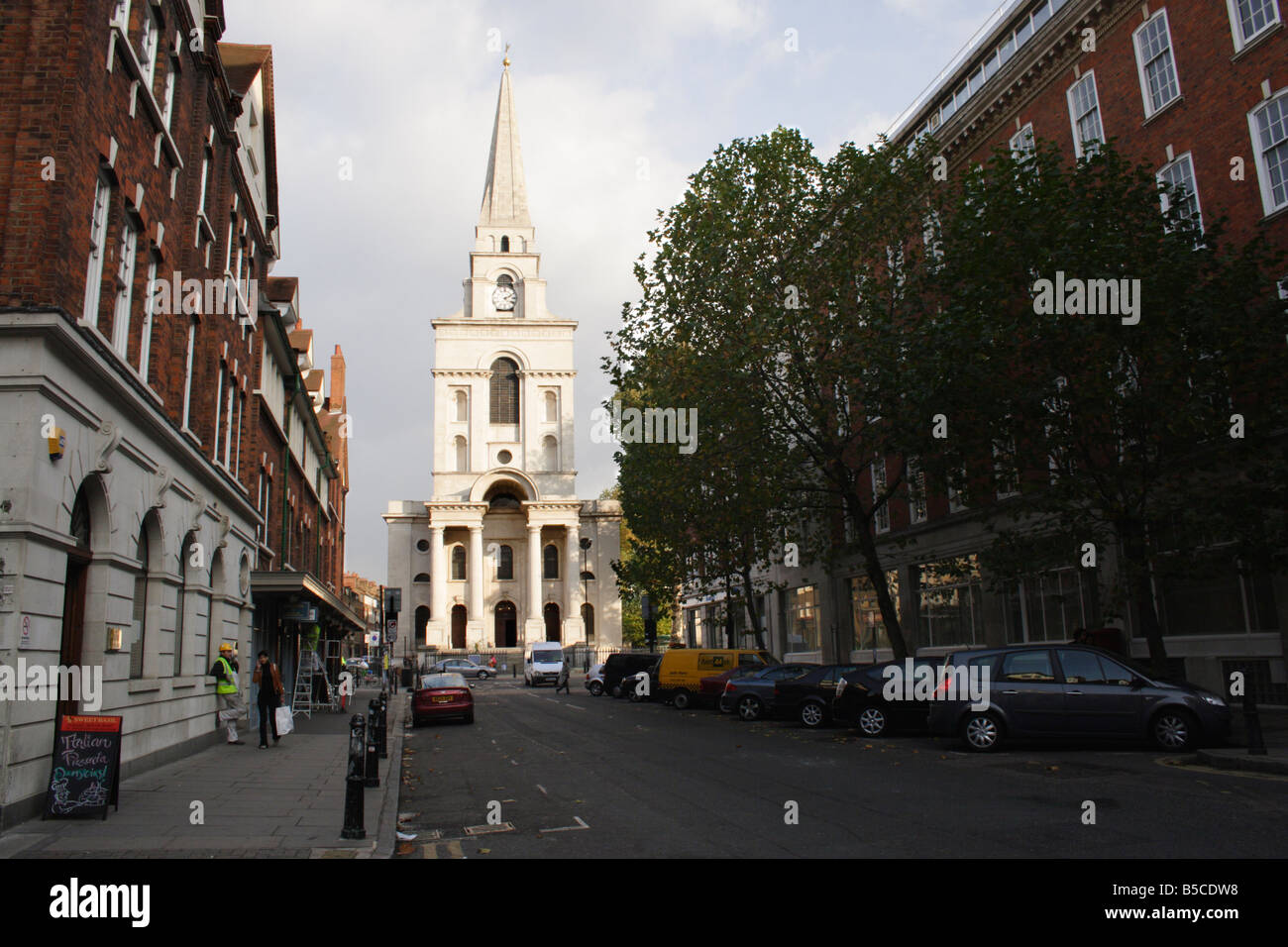 Christ Church Spitalfields London Stock Photo - Alamy