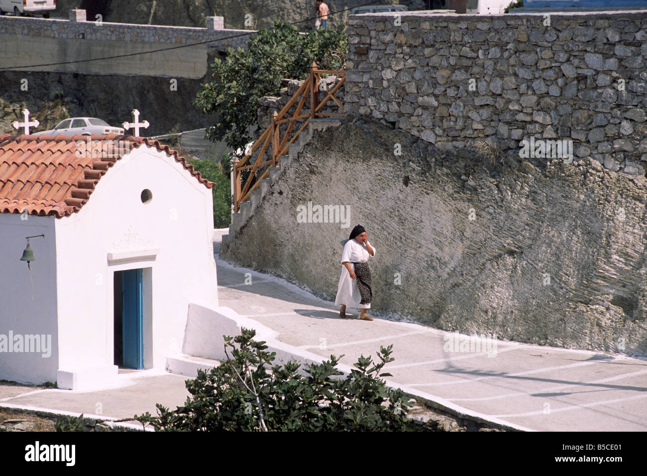 Greece, Dodecanese Islands, Karpathos, Olympos Stock Photo - Alamy