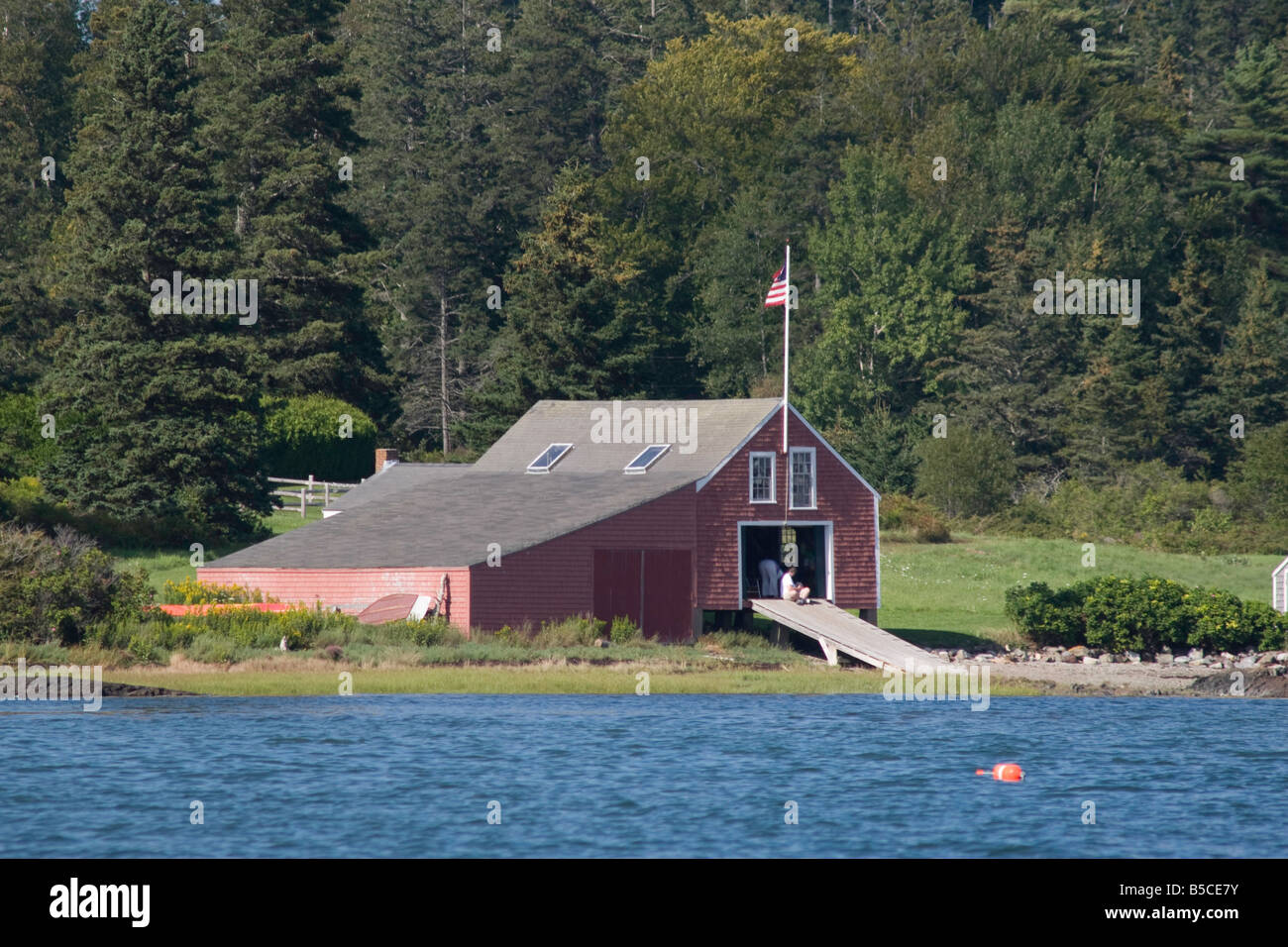 Maine house marsh hi-res stock photography and images - Alamy