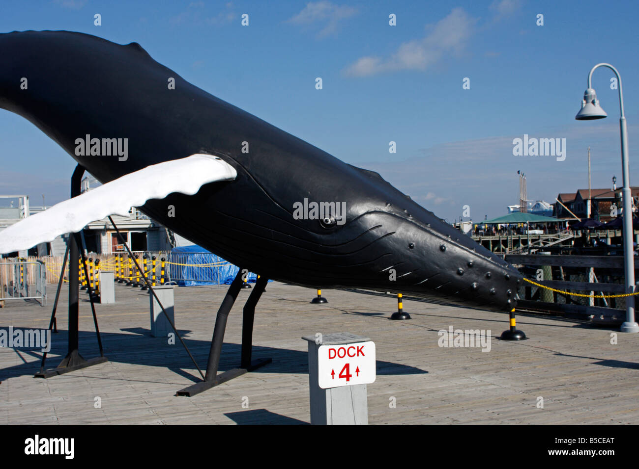 Whale statue hi-res stock photography and images - Alamy