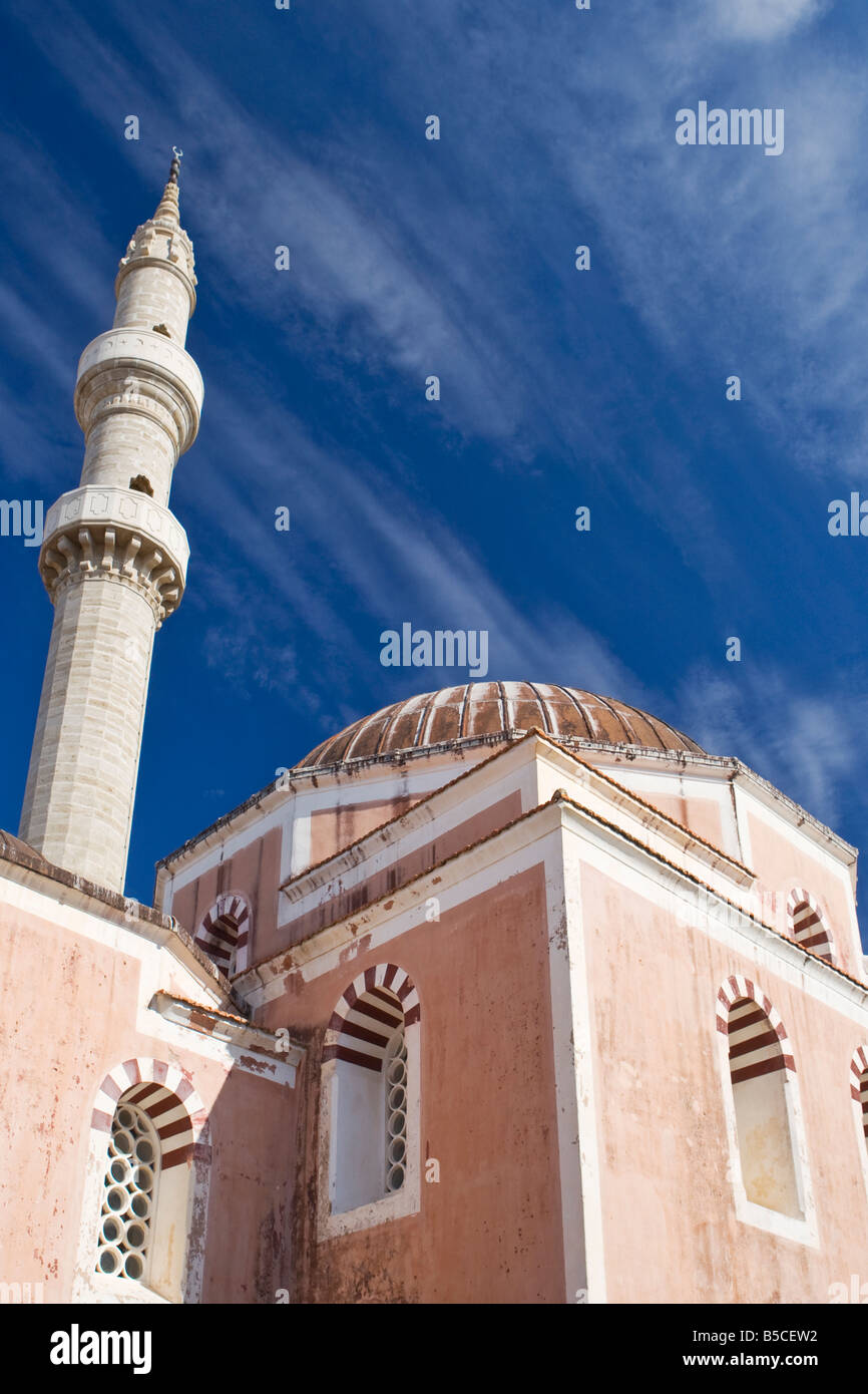 The Suleiman Turkish Mosque, Rhodes Old Town, Island of Rhodes, Greece ...