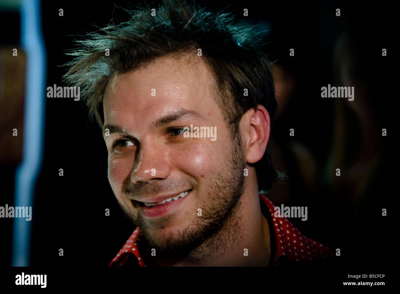 Ukrainian designer Andre Tan during the Ukrainian Fashion Week Spring ...